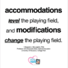IEP Adaptations, Accommodations, and Modifications - Parenting Special ...