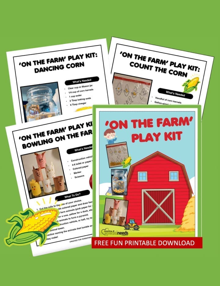 On the Farm Activity Pak - Parenting Special Needs Magazine
