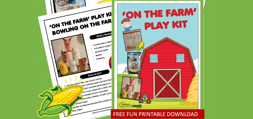 On the Farm Activity Pak - Parenting Special Needs Magazine